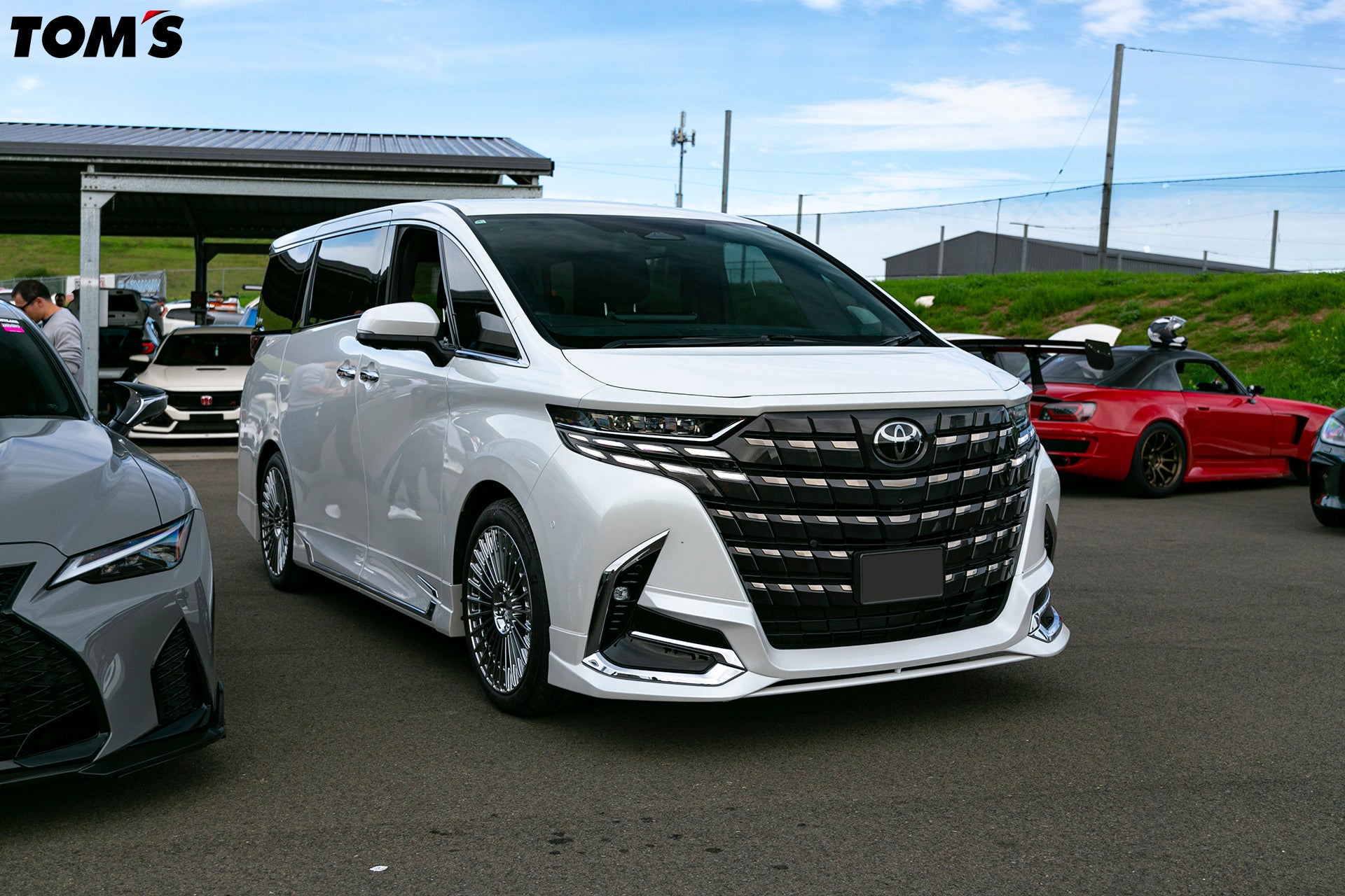 Alphard full Body kit (40 serise) – toms racing australia