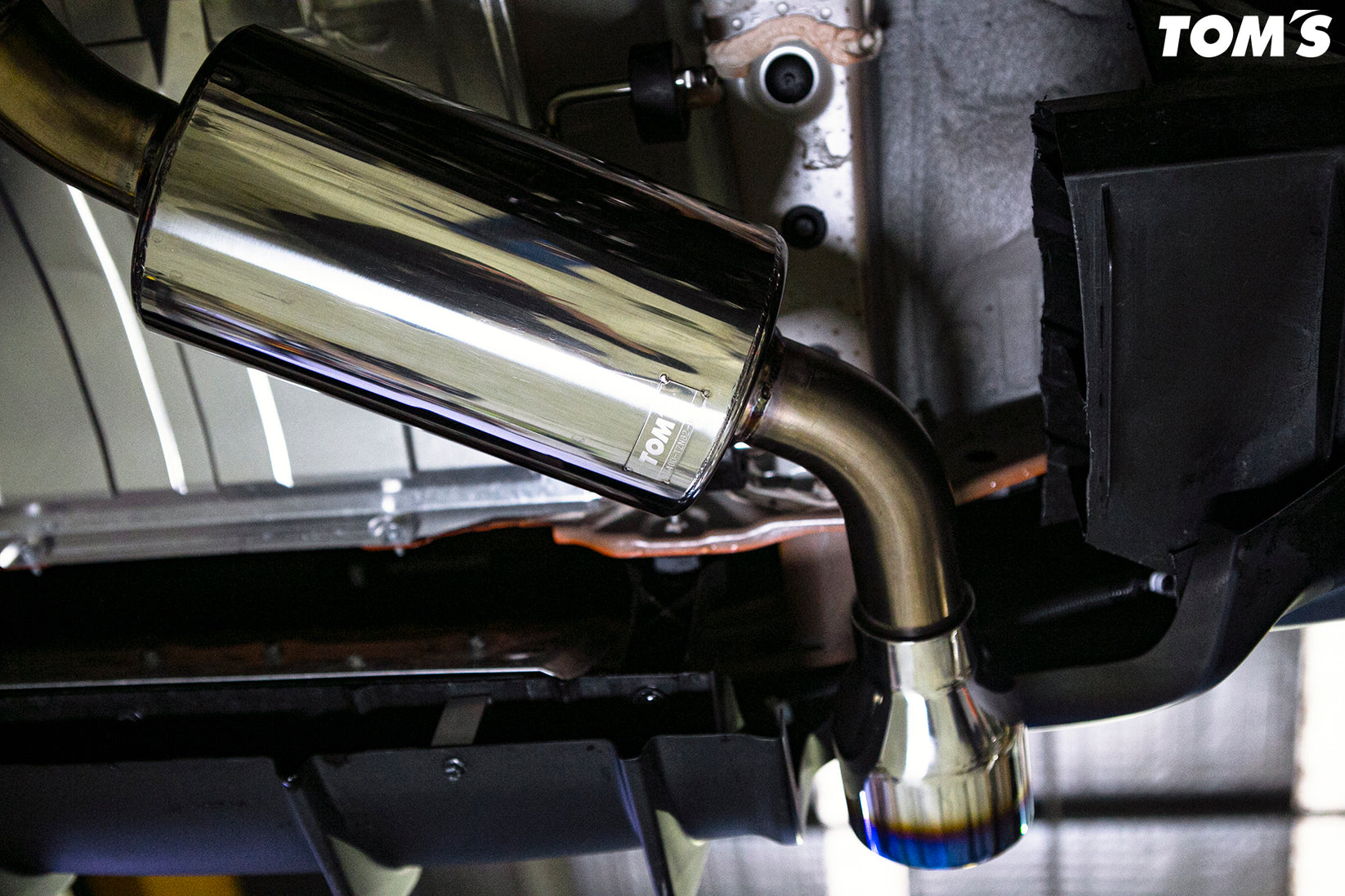 Toms Exhaust for GR86 Dual Tip Titanium Tip – toms racing australia