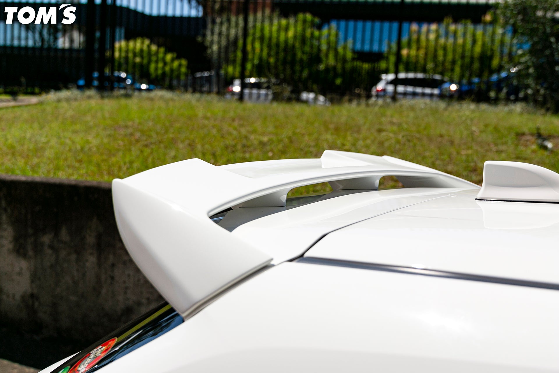Corolla Touring (Wagon) rear Spoiler – toms racing australia