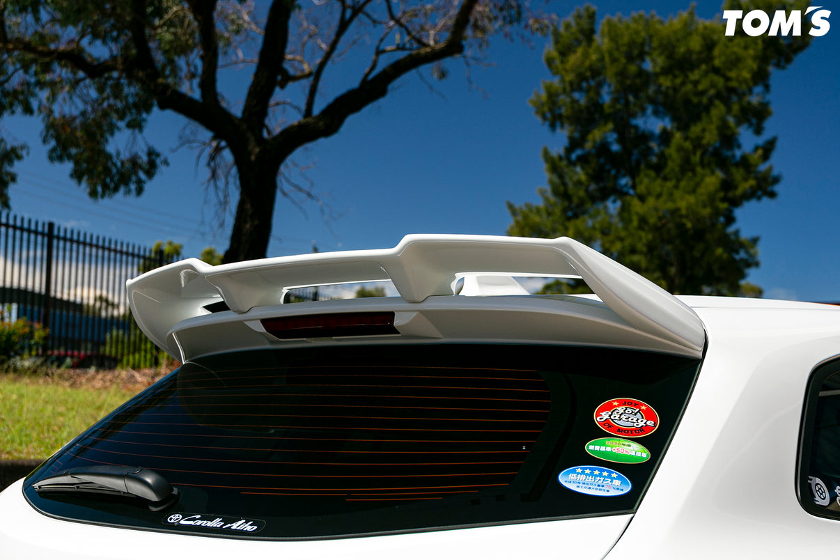 Corolla Touring (Wagon) rear Spoiler – toms racing australia