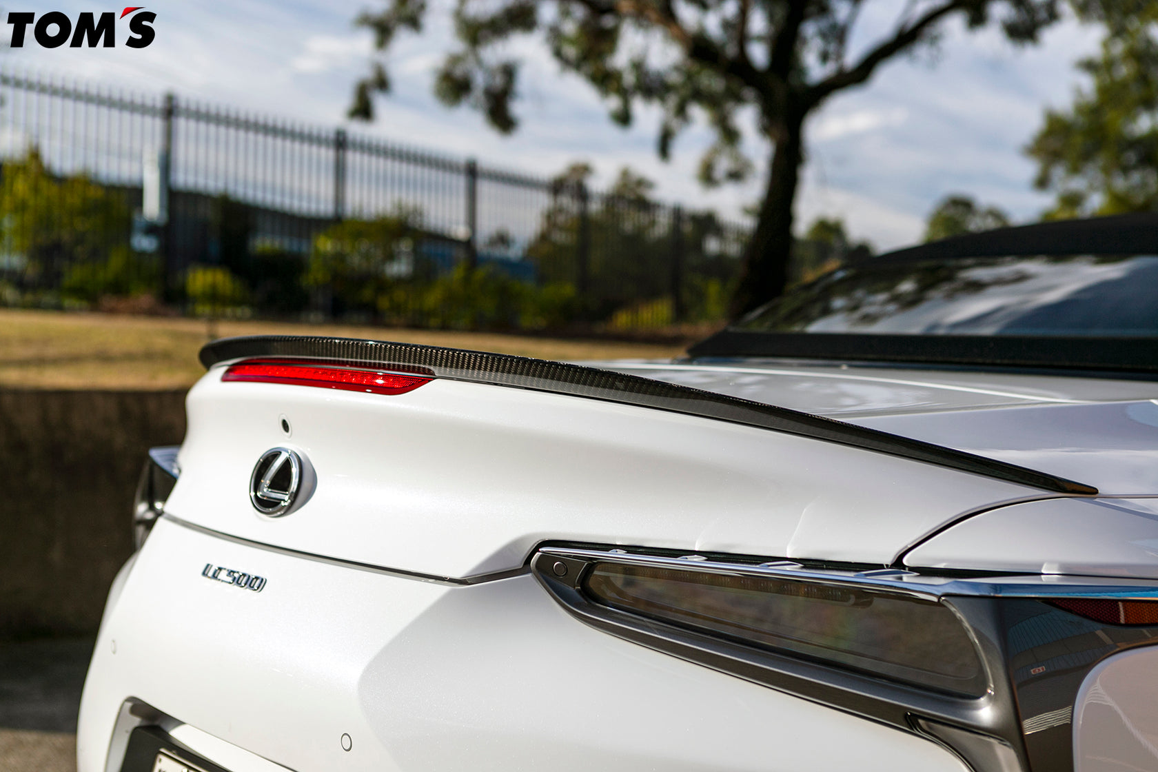 LC500 Convertible Rear Trunk Spoiler – toms racing australia