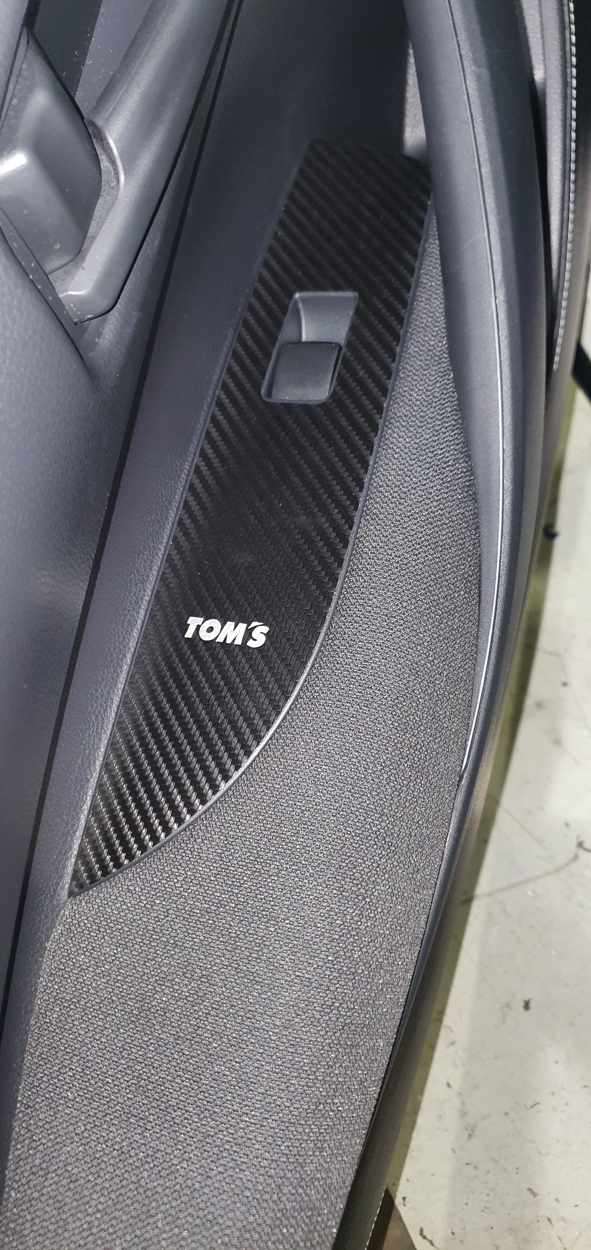 Carbon Interior overlay – toms racing australia