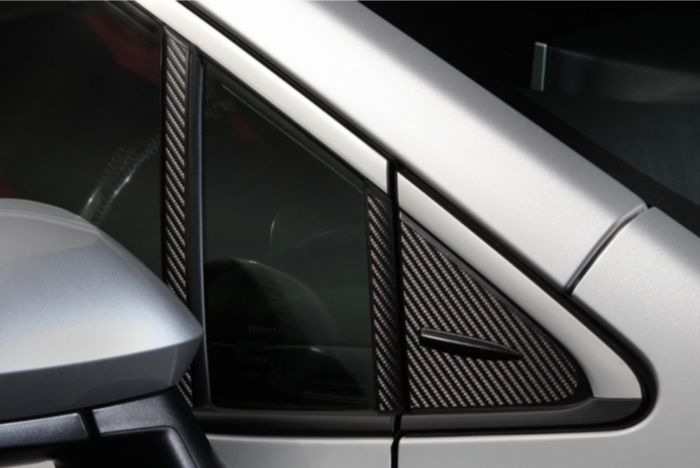 Corolla Carbon Sheet Sticker A Pillar – toms racing australia