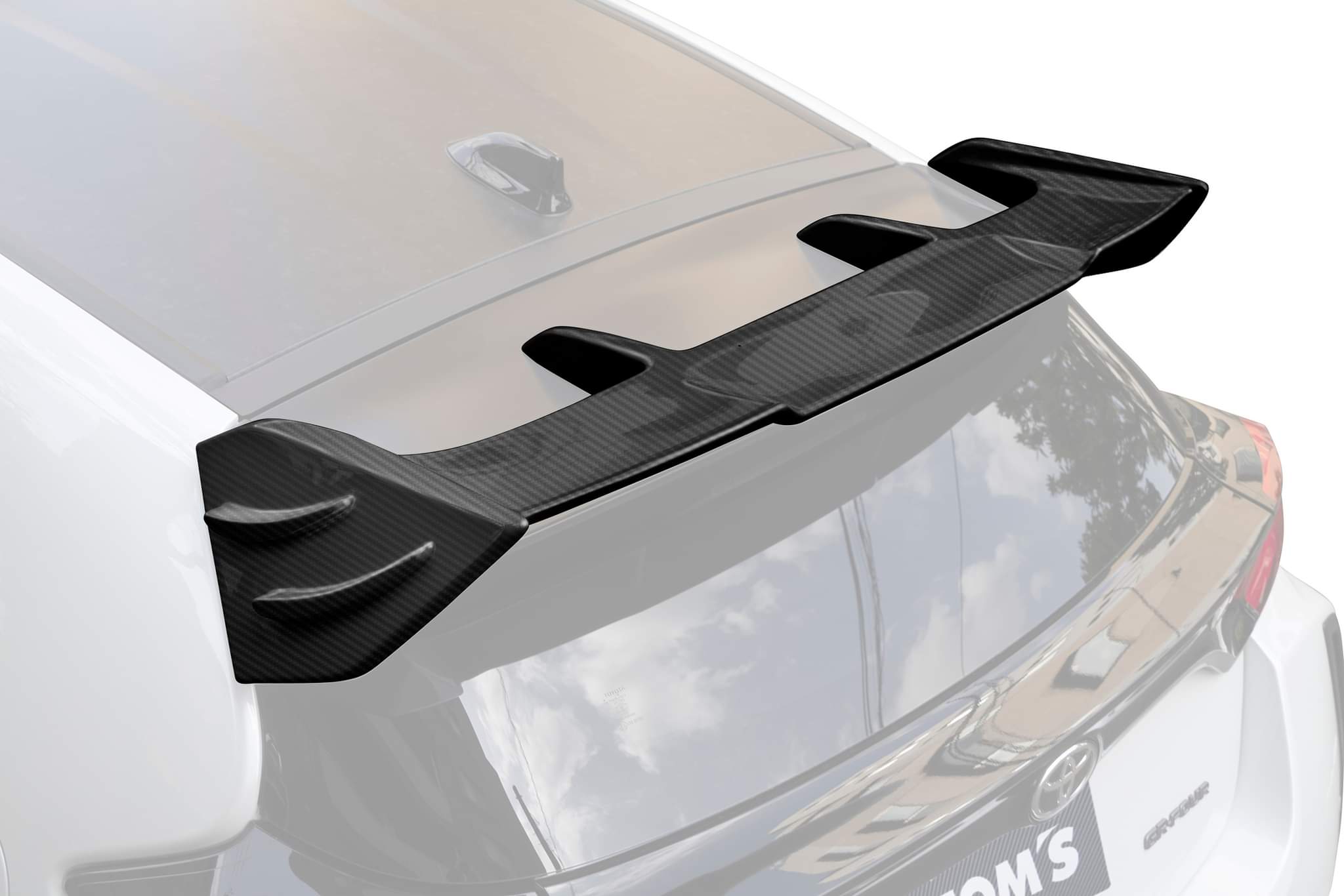 GR Yaris Rear Wing V1 – toms racing australia